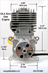 DLA 32cc Engine NEW